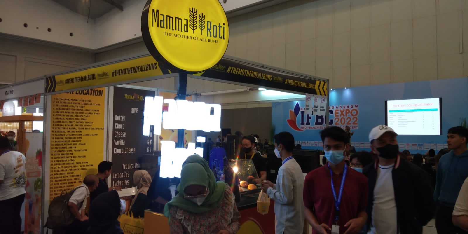 Semakin Ekspansif, Mamma Roti Targetkan 50 Cabang di Tahun 2022 - IFBC Expo