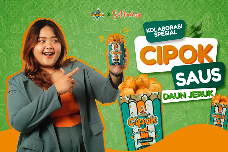 Cireng Cipok, Makan Cireng ala Popcorn - IFBC Expo