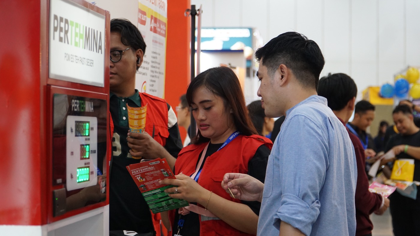 Pertehmina Minuman Hits Ala SPBU Hadir di Yogyakarta - IFBC Expo