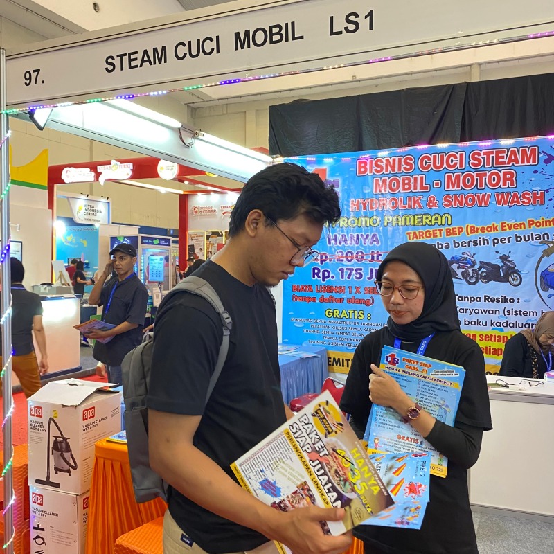 L1S Cuci Steam & Mie Ayam: Investasi Balik Modal - IFBC Expo